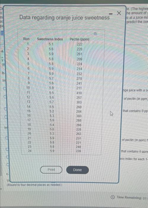 Solved One manufacturer has developed a quantitative index | Chegg.com