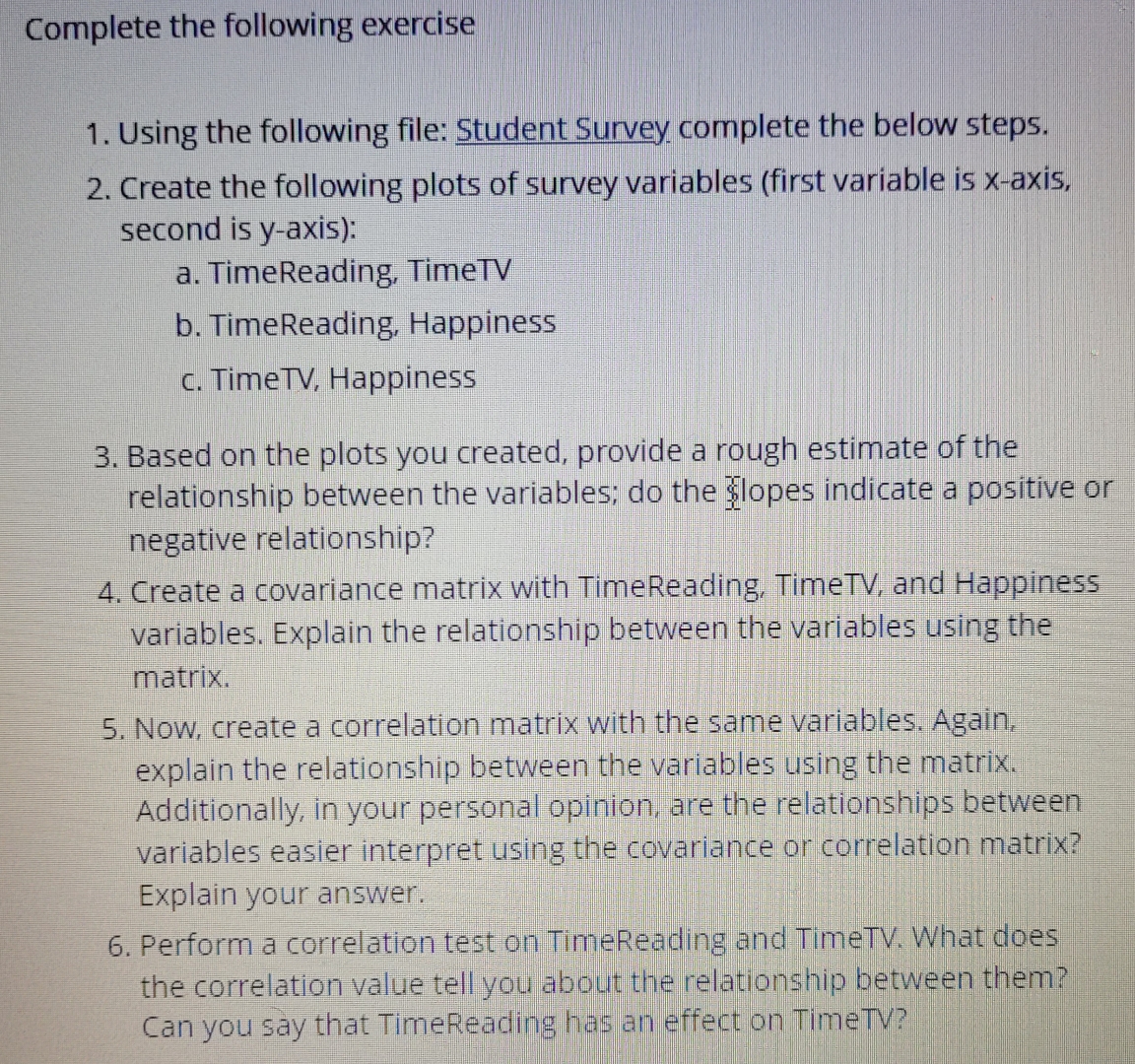 Using R Markdown complete the following exerciseUsing | Chegg.com