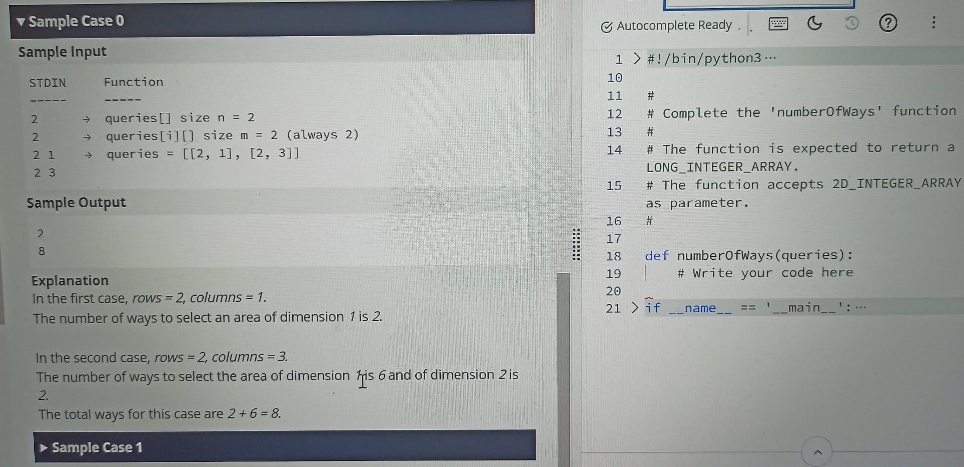 Solved Function Description Complete the function | Chegg.com