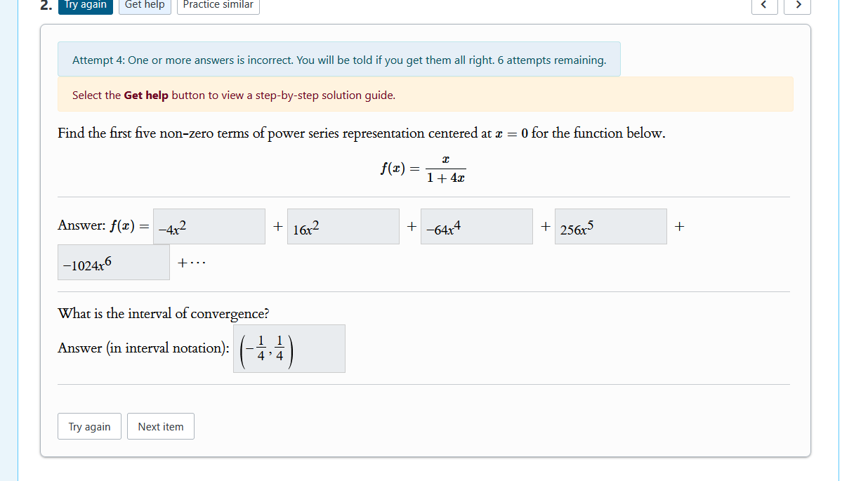 Solved Select the Get help button to ﻿view a step-by-step | Chegg.com