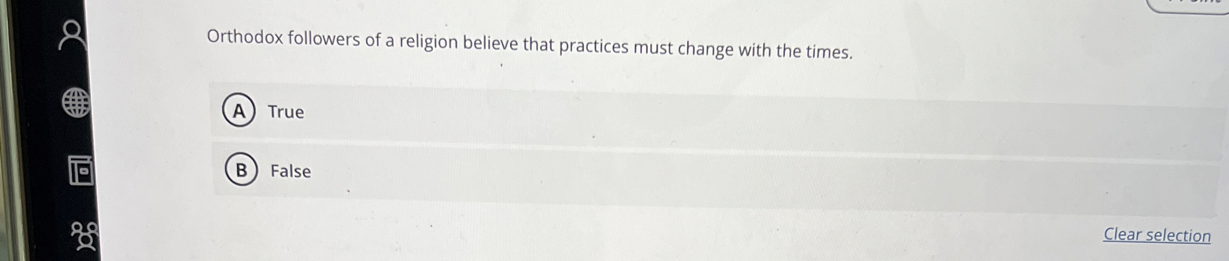 Solved Orthodox followers of a religion believe that | Chegg.com