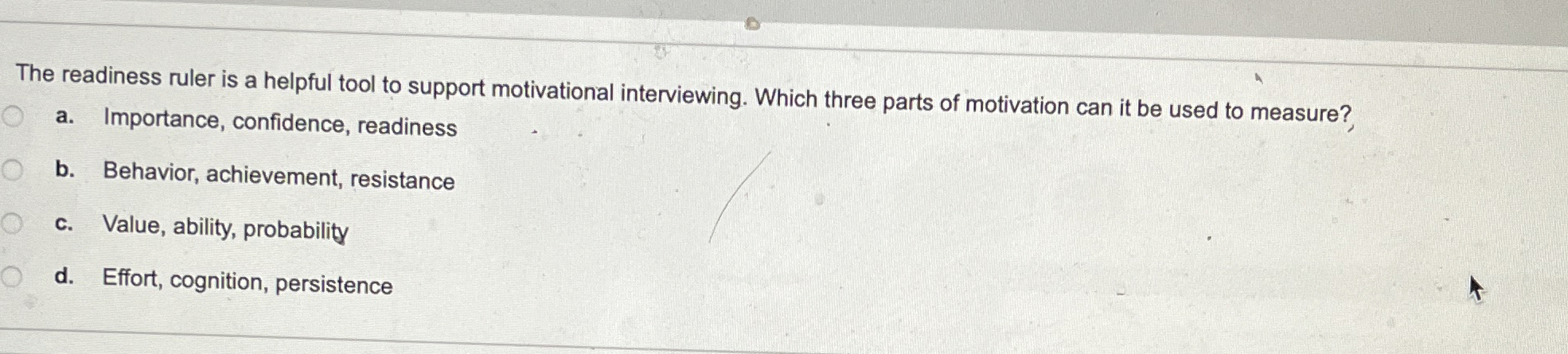 Solved The readiness ruler is a helpful tool to support | Chegg.com