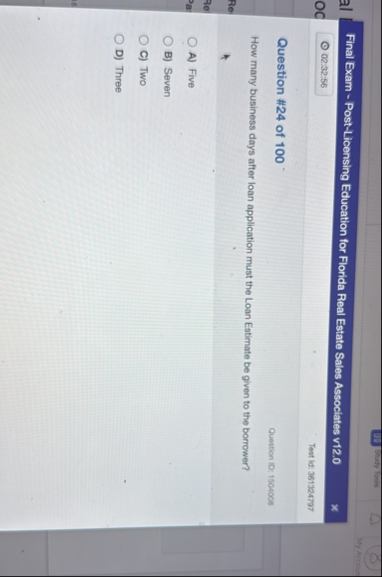 [Solved]: BENO H Tools Final Exam - Post-Licensing Education