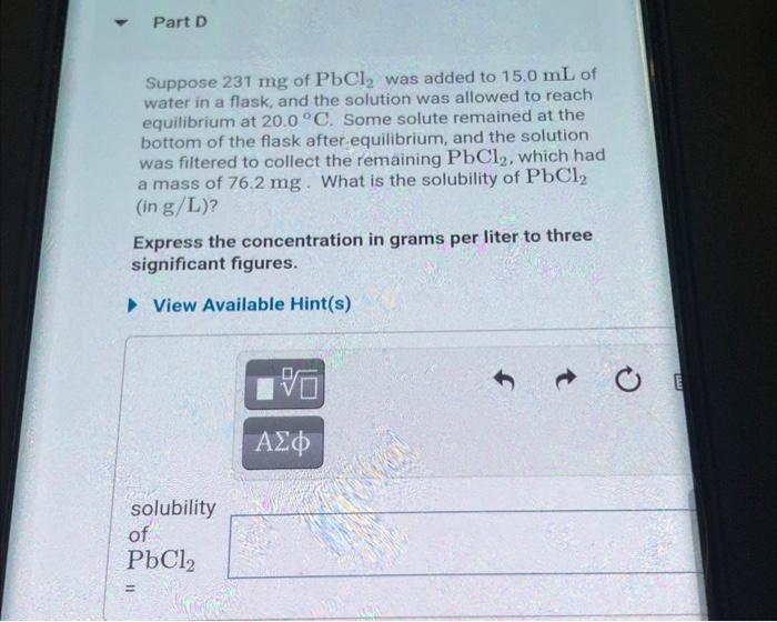 Solved PhET Simulation - Molarity and Other Units of | Chegg.com