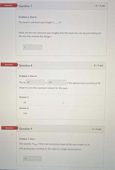 For Problem 1 prompts, use the following beam:Problem | Chegg.com