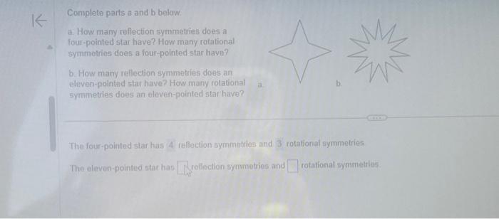 Solved Complete parts a and b below. a. How many reflection | Chegg.com
