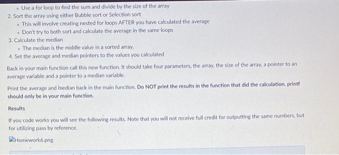 Solved Objective Make a function that sorts an array of | Chegg.com