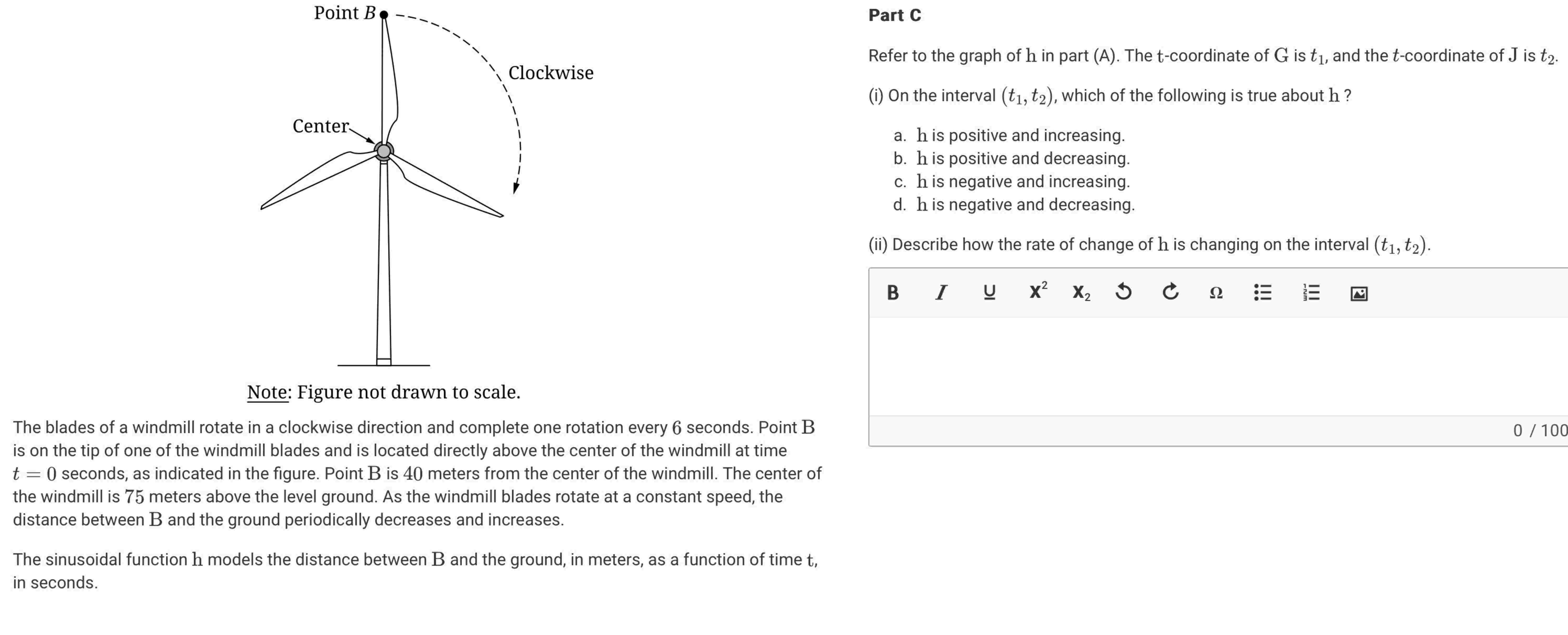 In part A we were given a graph with 2 ﻿cycles. | Chegg.com