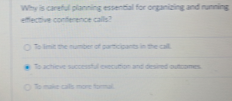 Solved Why is carefulated planning essental for organizing | Chegg.com