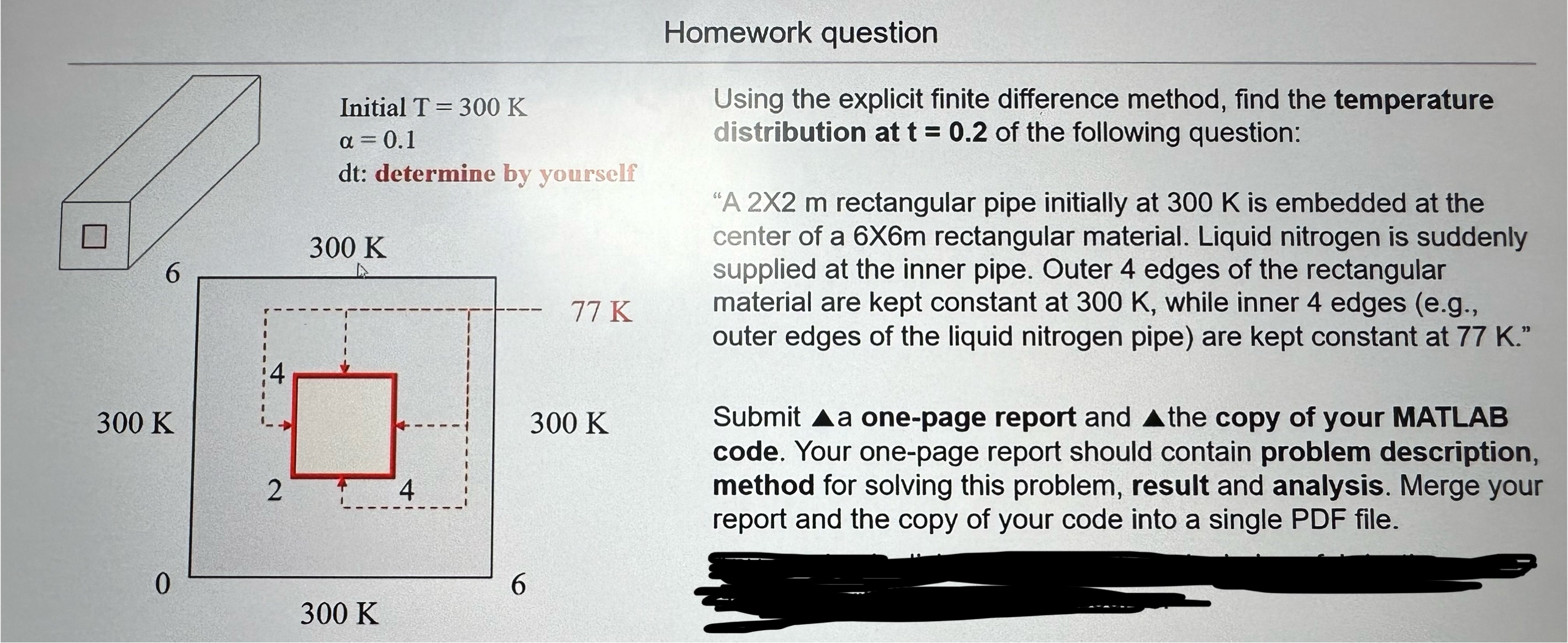Solved Using The Explicit Finite Difference Method Find The