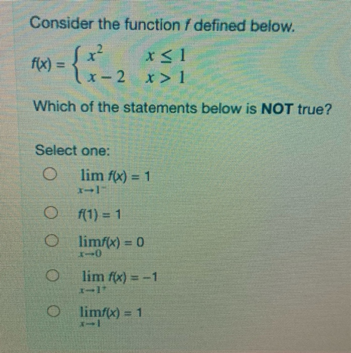 Solved Consider the function f defined below. f(x) = x