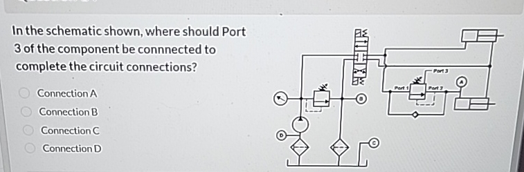 Solved In the schematic shown, where should Port 3 ﻿of the | Chegg.com