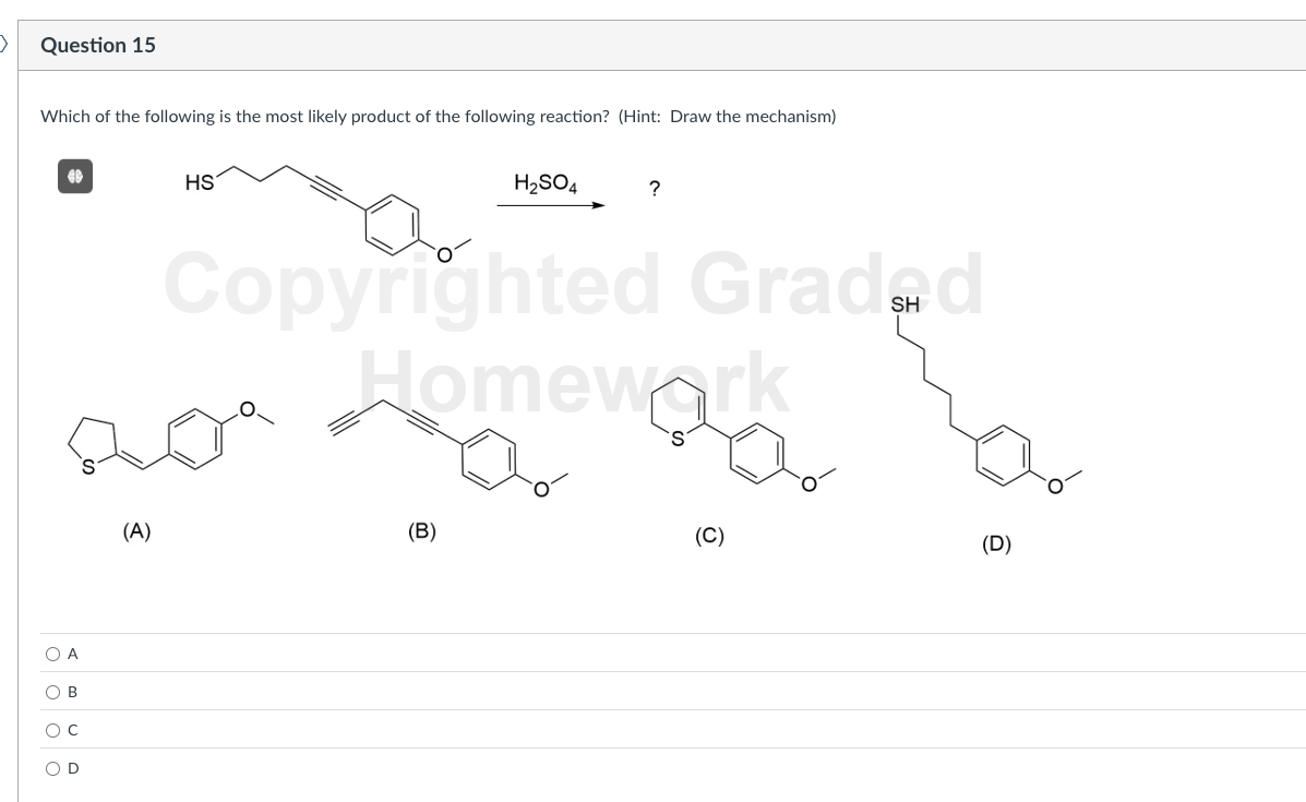 Solved Question 15Which of the following is the most likely | Chegg.com