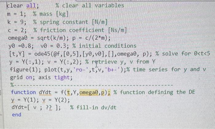 Solved a) Modify LAB05ex2.m to compute and plot the quantity | Chegg.com