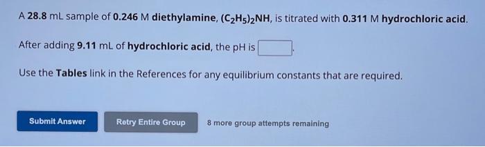Solved A 27.2 mL sample of 0.240M trimethylamine, (CH3)3 N, | Chegg.com