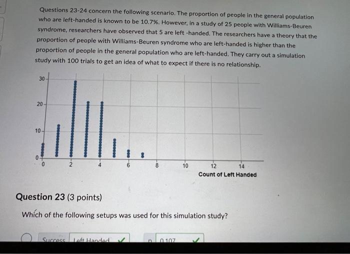 Solved Questions 20-22 refer to the following study. A | Chegg.com