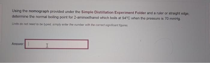 Solved Using the nomograph provided under the Simple | Chegg.com