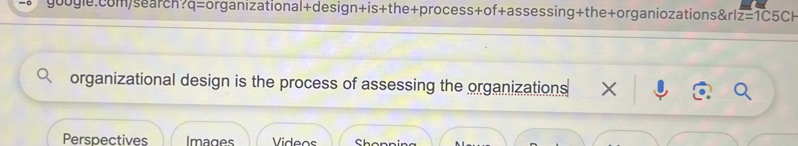 Solved Q organizational design is the process of assessing | Chegg.com