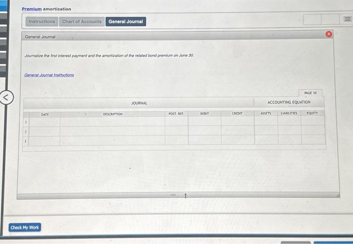 Solved Instructions Chart of Accounts General Journal Chart | Chegg.com