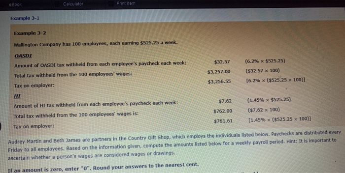 Solved eBook Calculator Print Item Example 3-1 Example 3-2 | Chegg.com