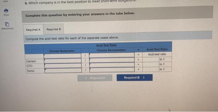 Solved Exercise 4-20 (Static) Computing and analyzing the | Chegg.com