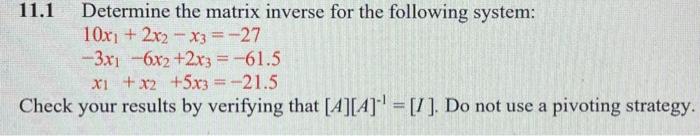 Solved \begin{tabular}{|c|c|c|} \hline 11.1 & Matlab & | Chegg.com