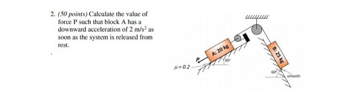Solved 2. (50 points) Calculate the value of force P such | Chegg.com