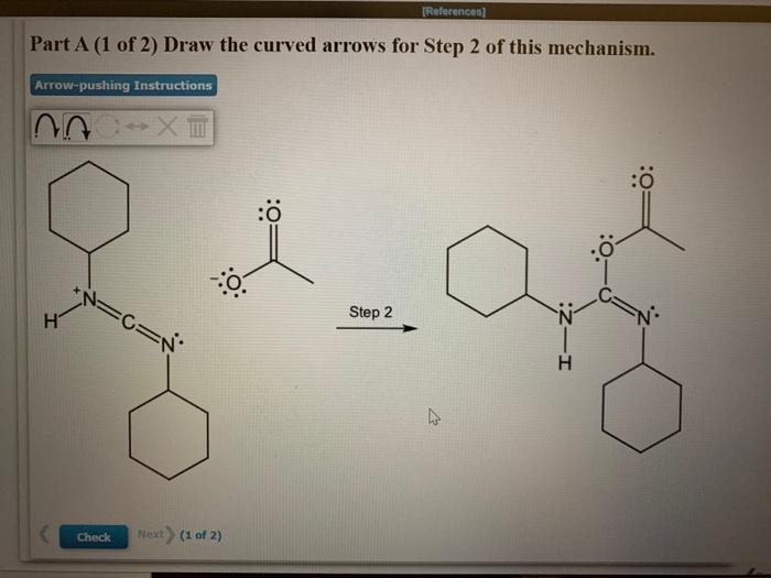 Solved [References] EXERCISE Writing Reaction Mechanisms: | Chegg.com