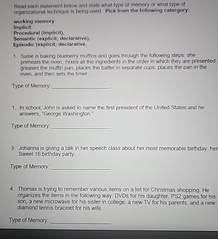 Solved Read each statement below and state what type of | Chegg.com
