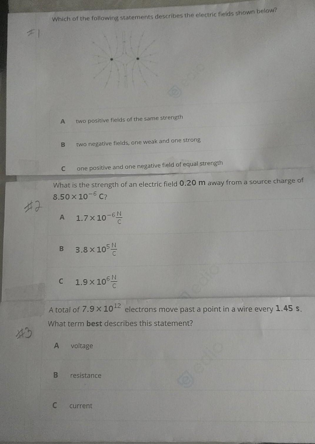 Solved Which of the following statements describes the | Chegg.com