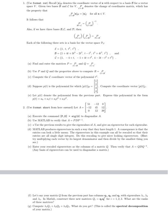 1. (Use fornat rat) flecall [x E denotes the | Chegg.com