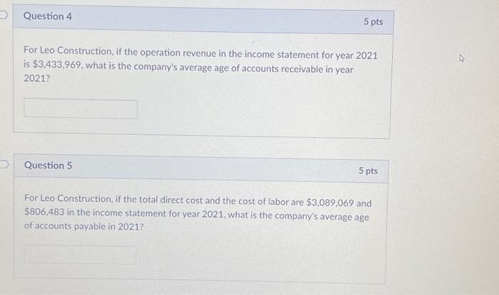 Solved Given the following Balance Sheets for Leo | Chegg.com