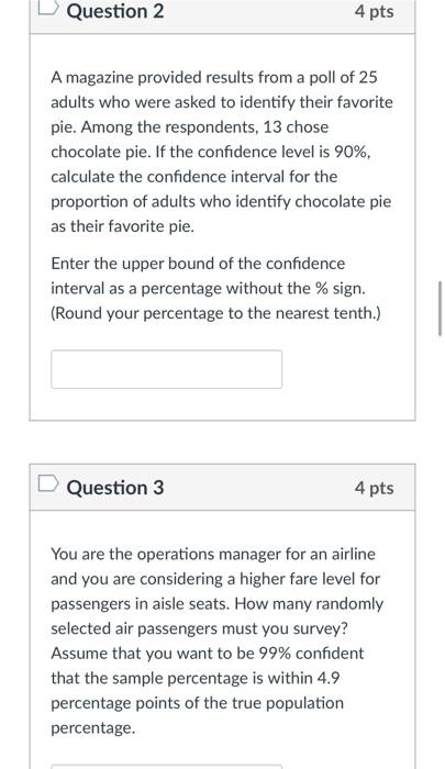 Solved A magazine provided results from a poll of 25 adults | Chegg.com
