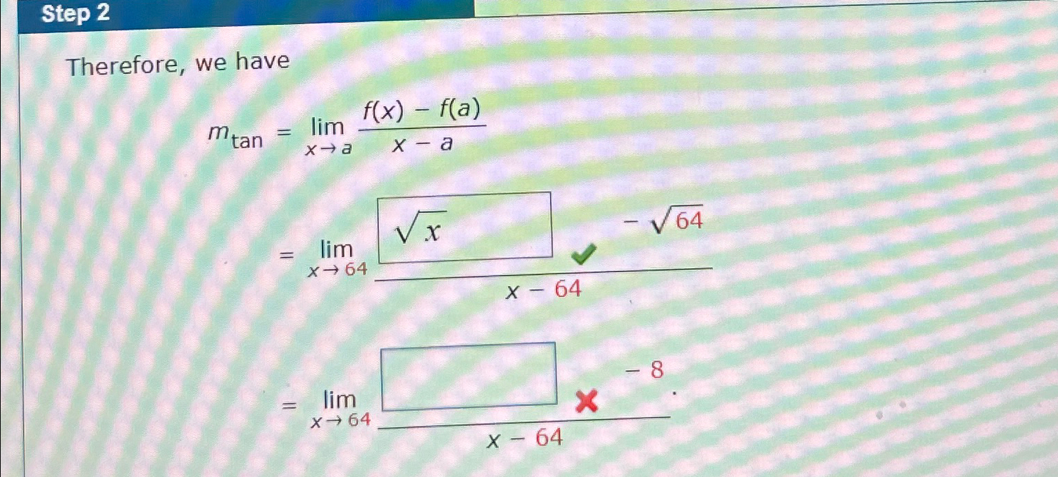 Solved Step 2Therefore, we | Chegg.com