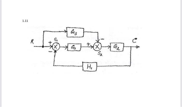 Solved Using Block reduction techniques and find the | Chegg.com