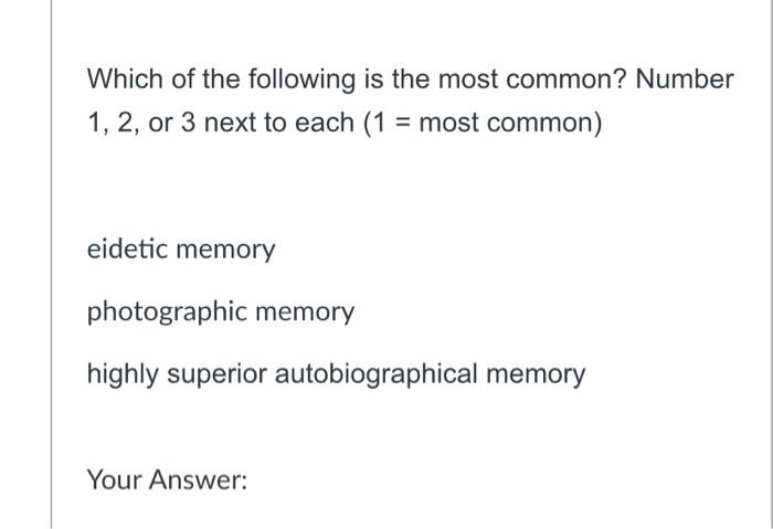 Solved Give an example of and illustrate a memory aid | Chegg.com