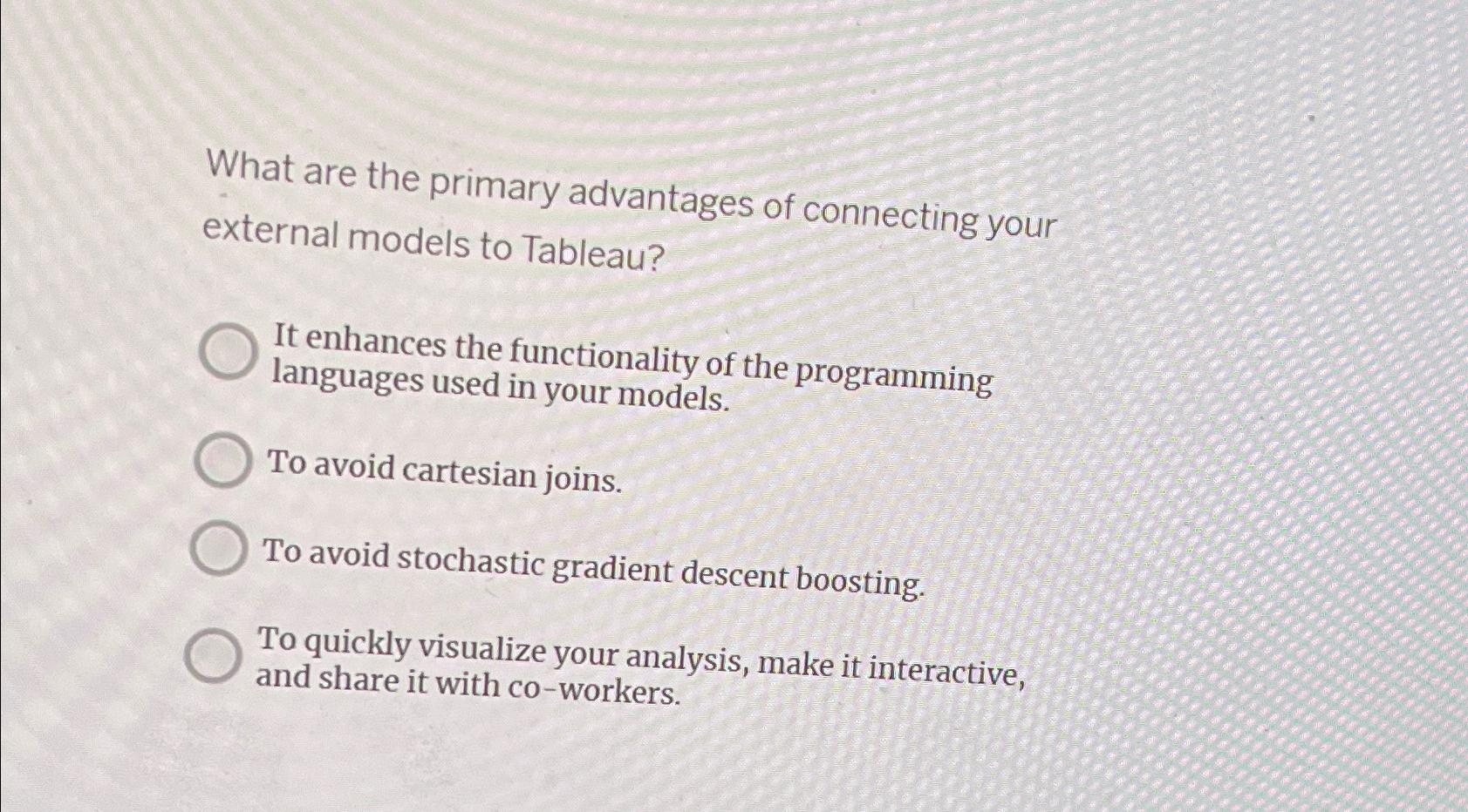 Solved What are the primary advantages of connecting your | Chegg.com