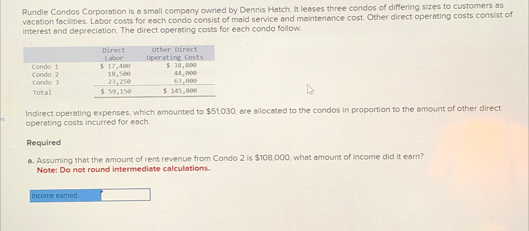 Solved Rundle Condos Corporation is a small company owned by | Chegg.com