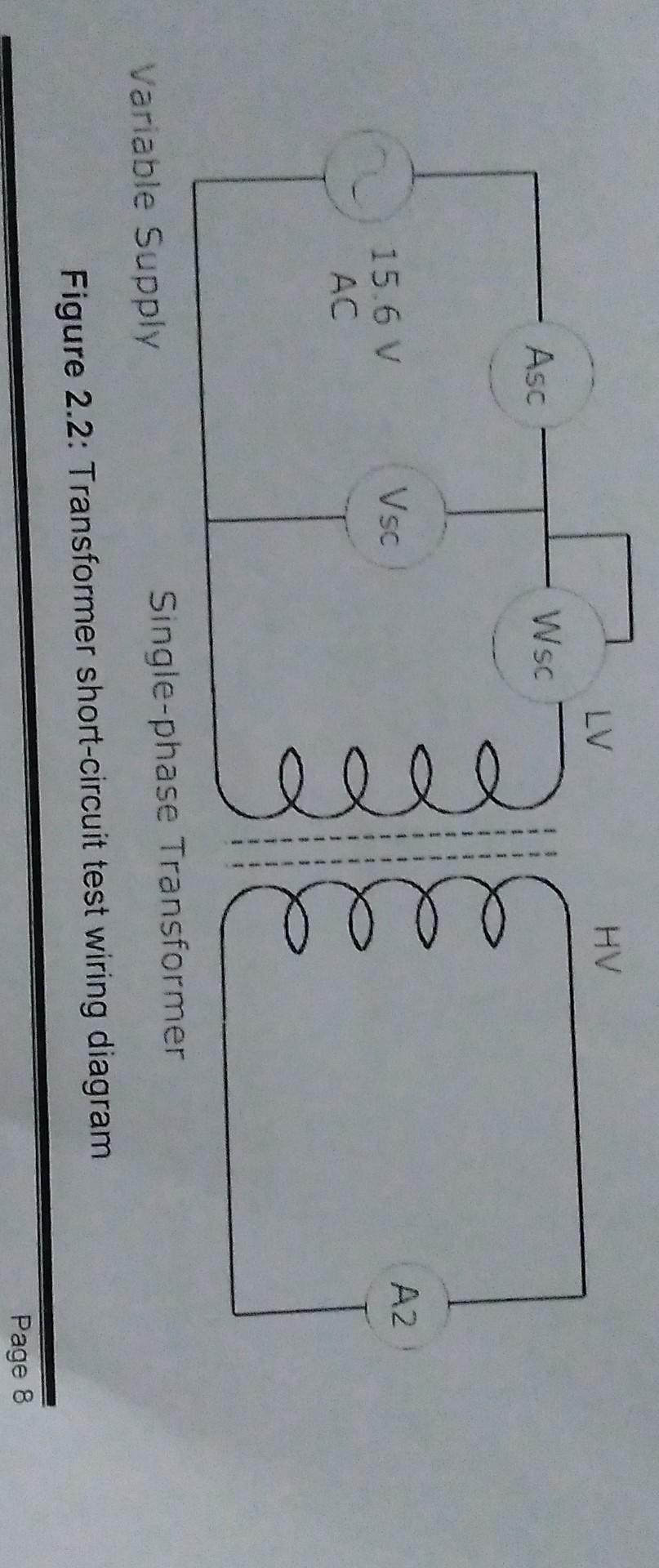 Experiment 2: No-Load (Open - circuit) Test and | Chegg.com