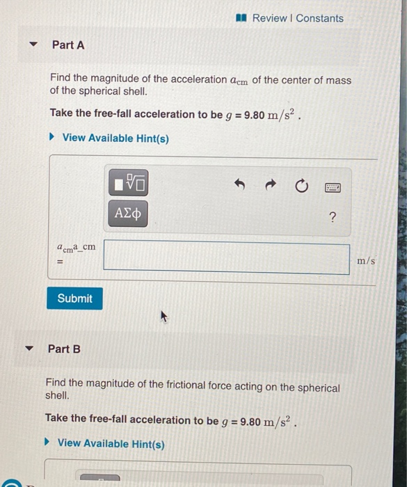Solved A Review | Constants Part A Find the magnitude of the | Chegg.com