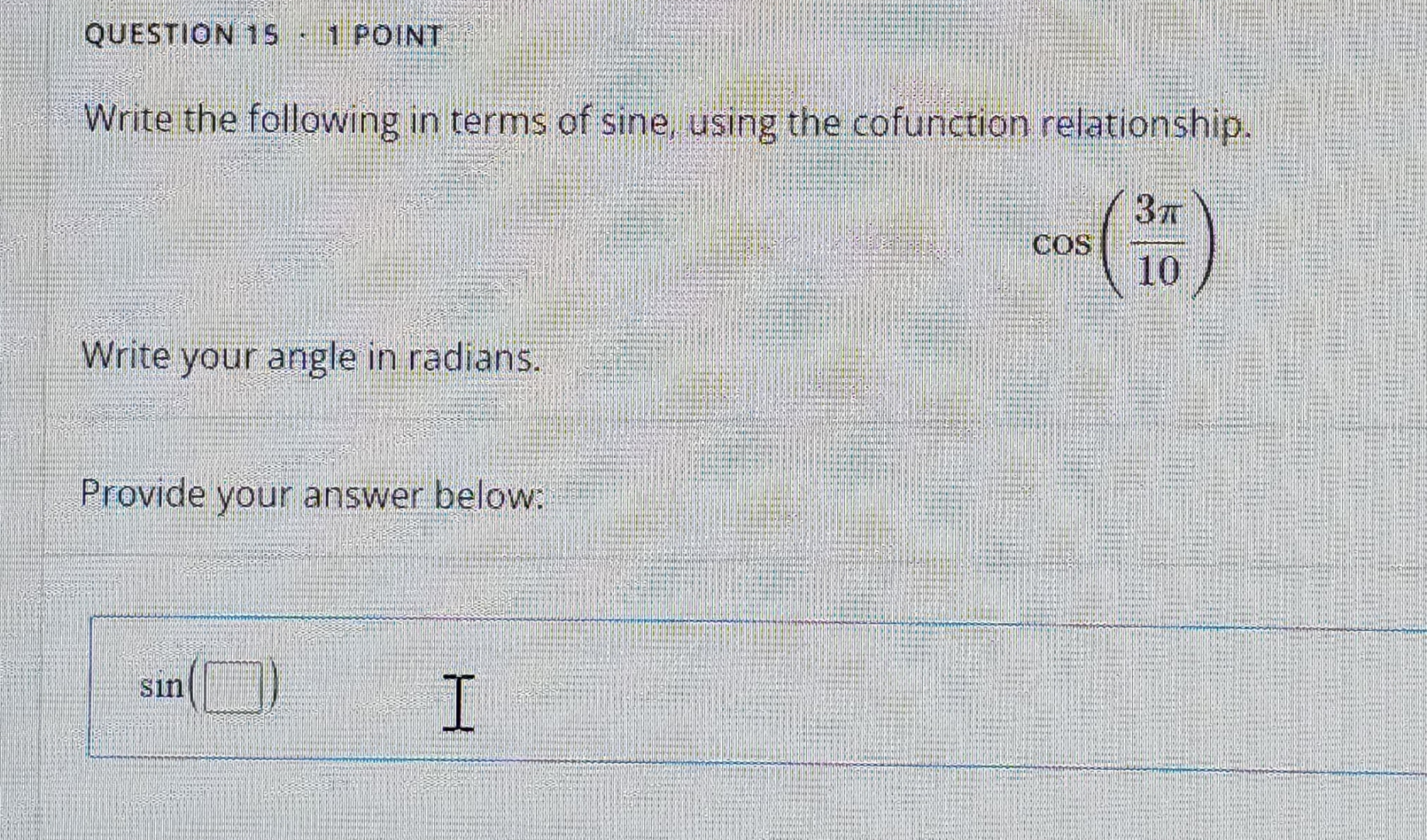 Solved QUESTION IS - 1 ﻿POINTWrite the following in terms of | Chegg.com