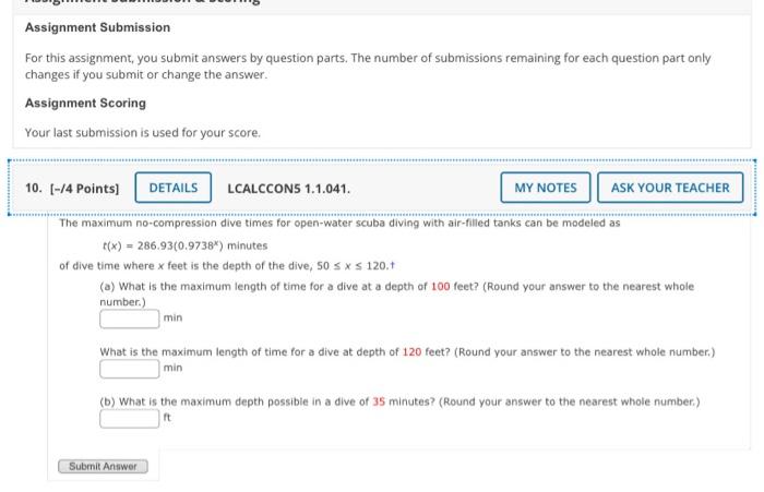 Solved Assignment Submission For this assignment, you submit | Chegg.com