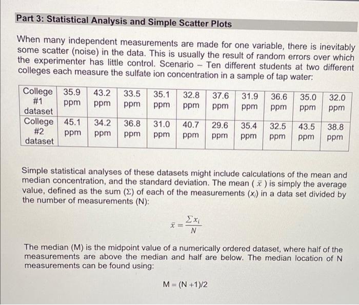 Solved Lab Report: Using Excel for Graphical Analysis of | Chegg.com