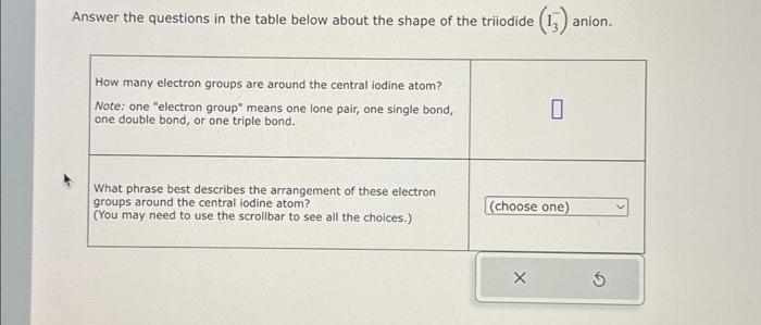 Solved Answer the questions in the table below about the | Chegg.com