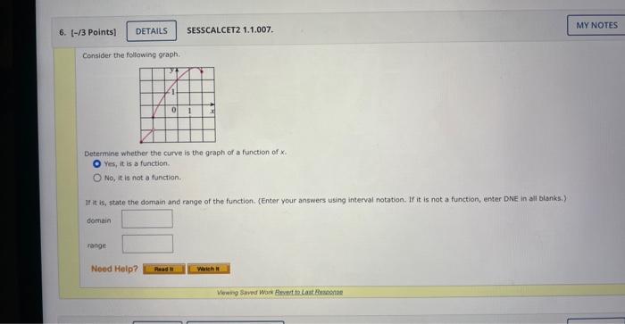 Solved Consider the following graph. Determine whether the | Chegg.com