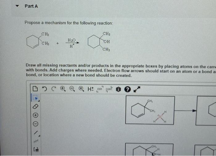 Solved Propose a mechanism for the following reaction: Draw | Chegg.com
