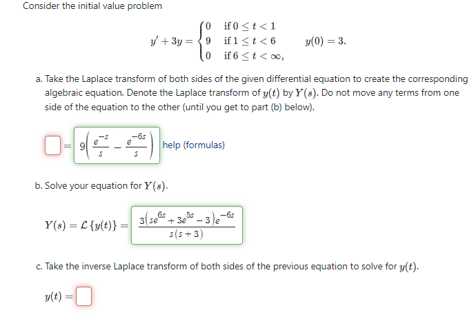 Solved Consider the initial value | Chegg.com