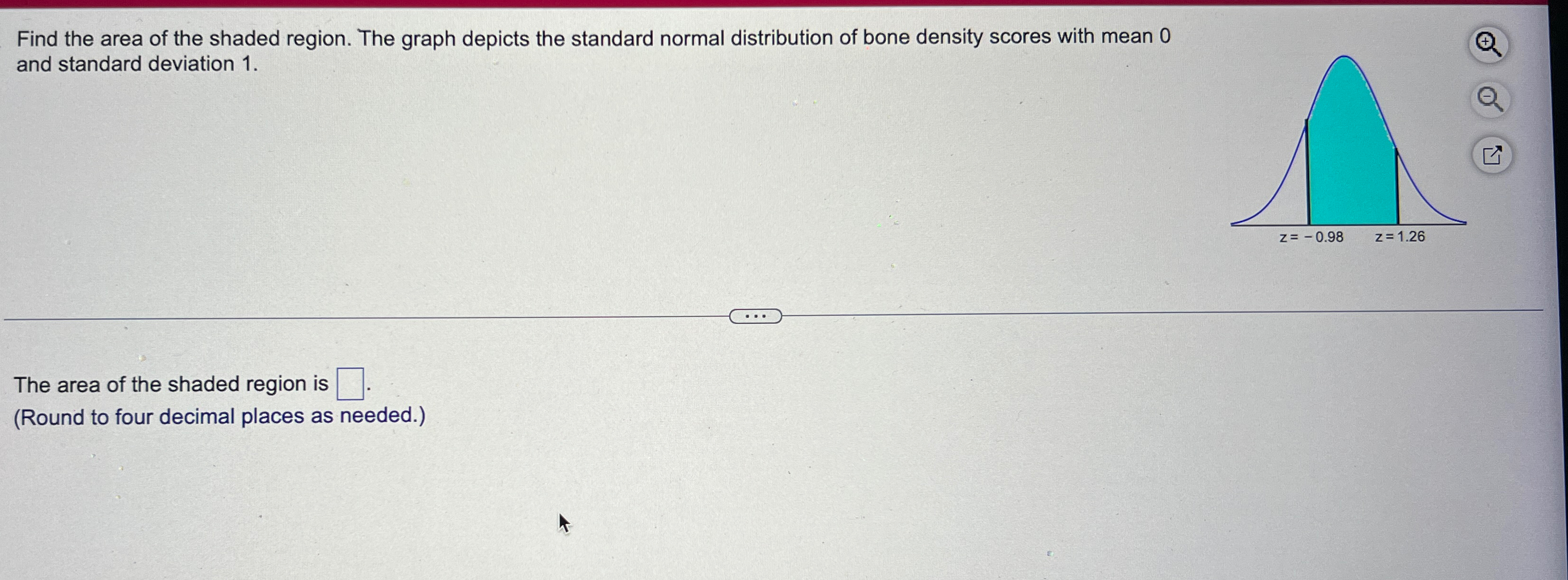 Solved Find the area of the shaded region. The graph depicts | Chegg.com