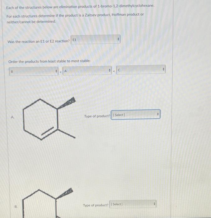 Solved Type of product? [Select] B. Type of product? | Chegg.com