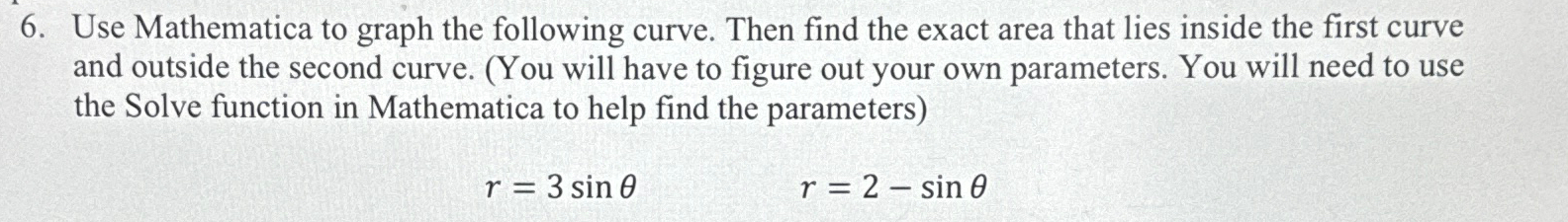 Solved Use Mathematica to graph the following curve. Then | Chegg.com
